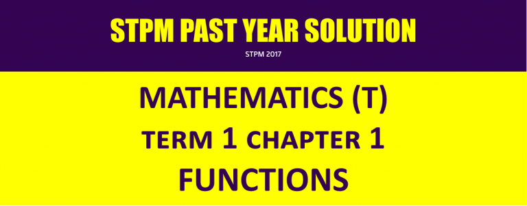 STPM Past Year Question (Disabled)