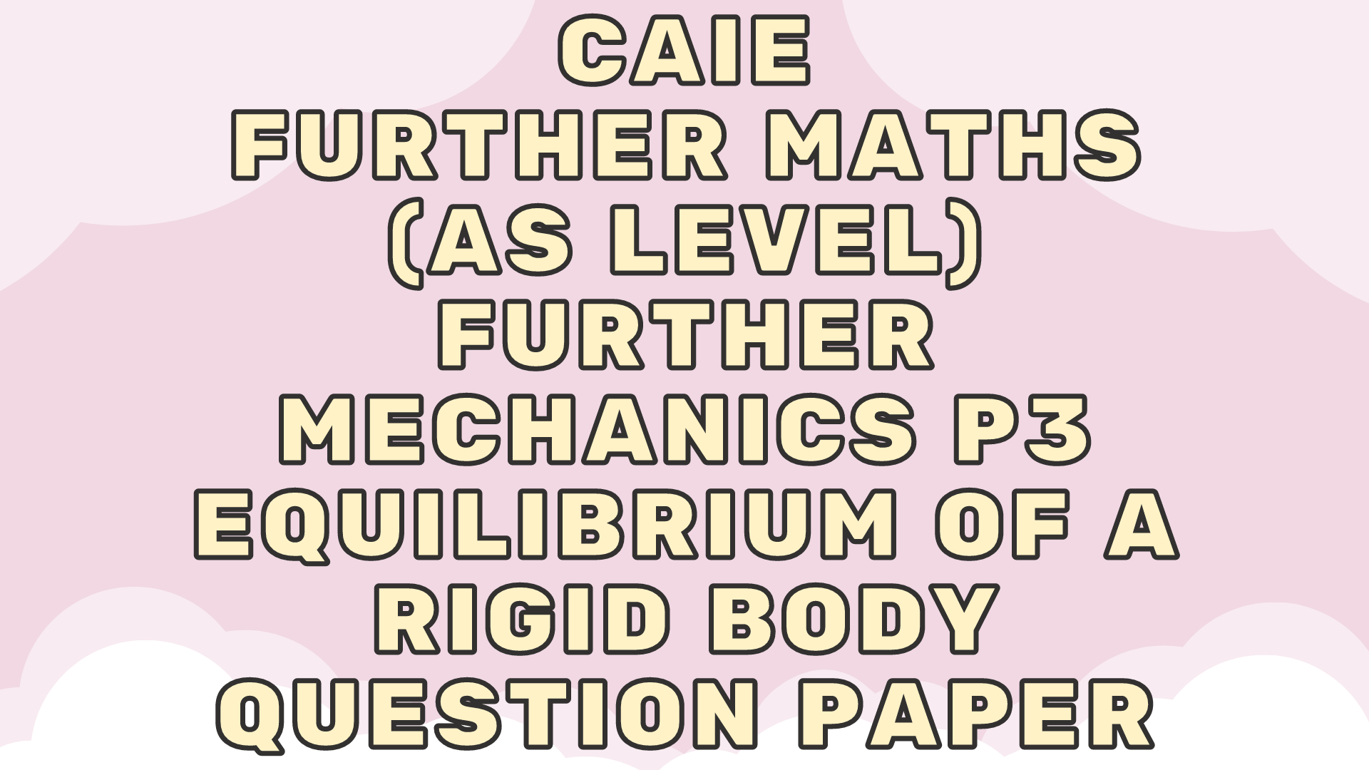 CAIE Further Math (AS) Paper 1 May/June 2020 - MS - KK LEE MATHEMATICS