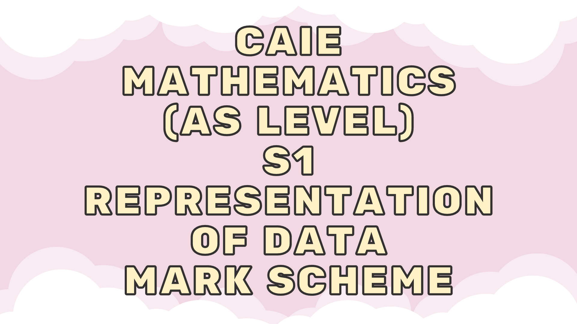 CAIE Mathematics Paper 5 S1 Archives - KK LEE MATHEMATICS