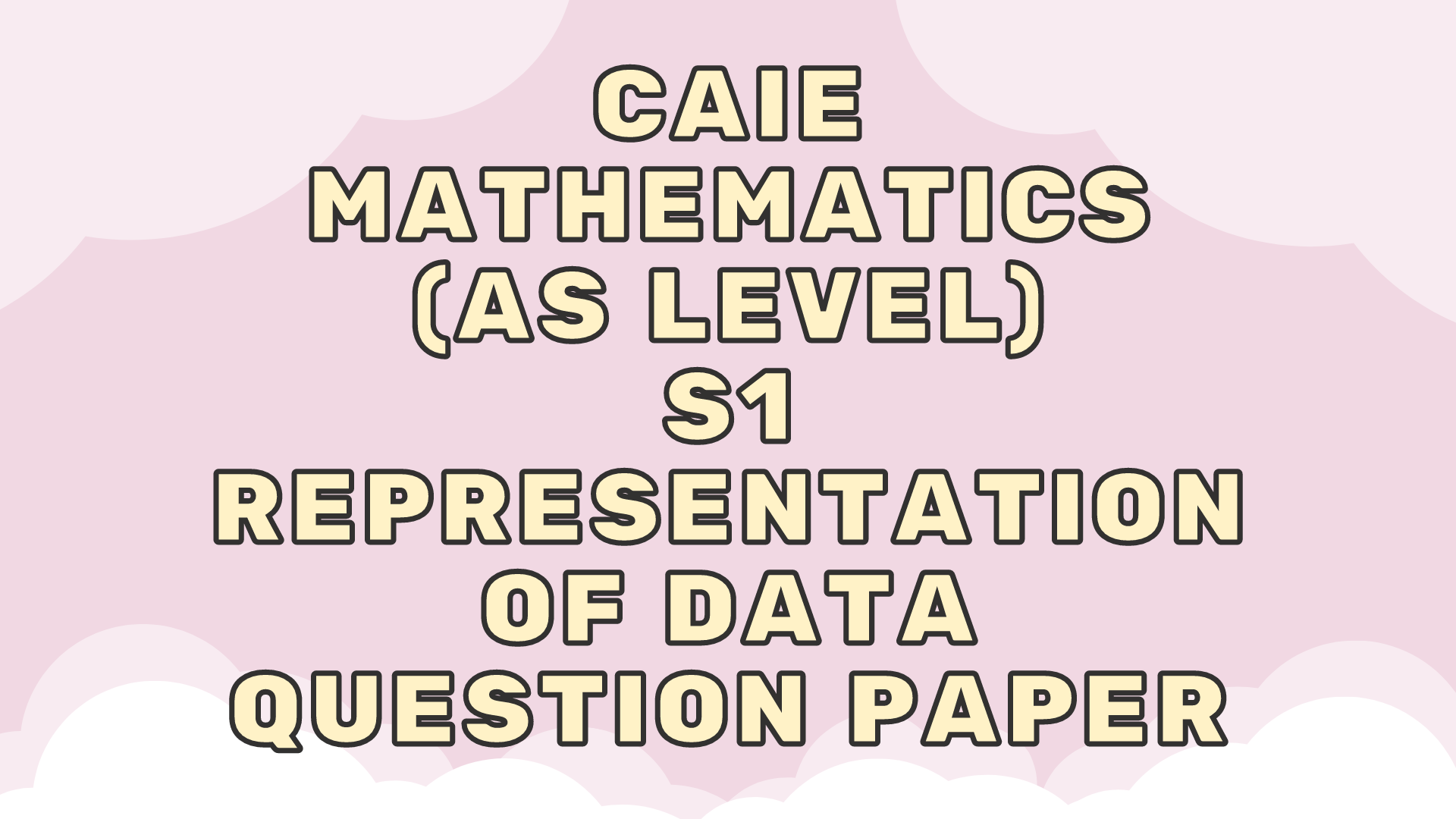 CAIE Mathematics (AS) S1 - May/June 2020 - MS - KK LEE MATHEMATICS