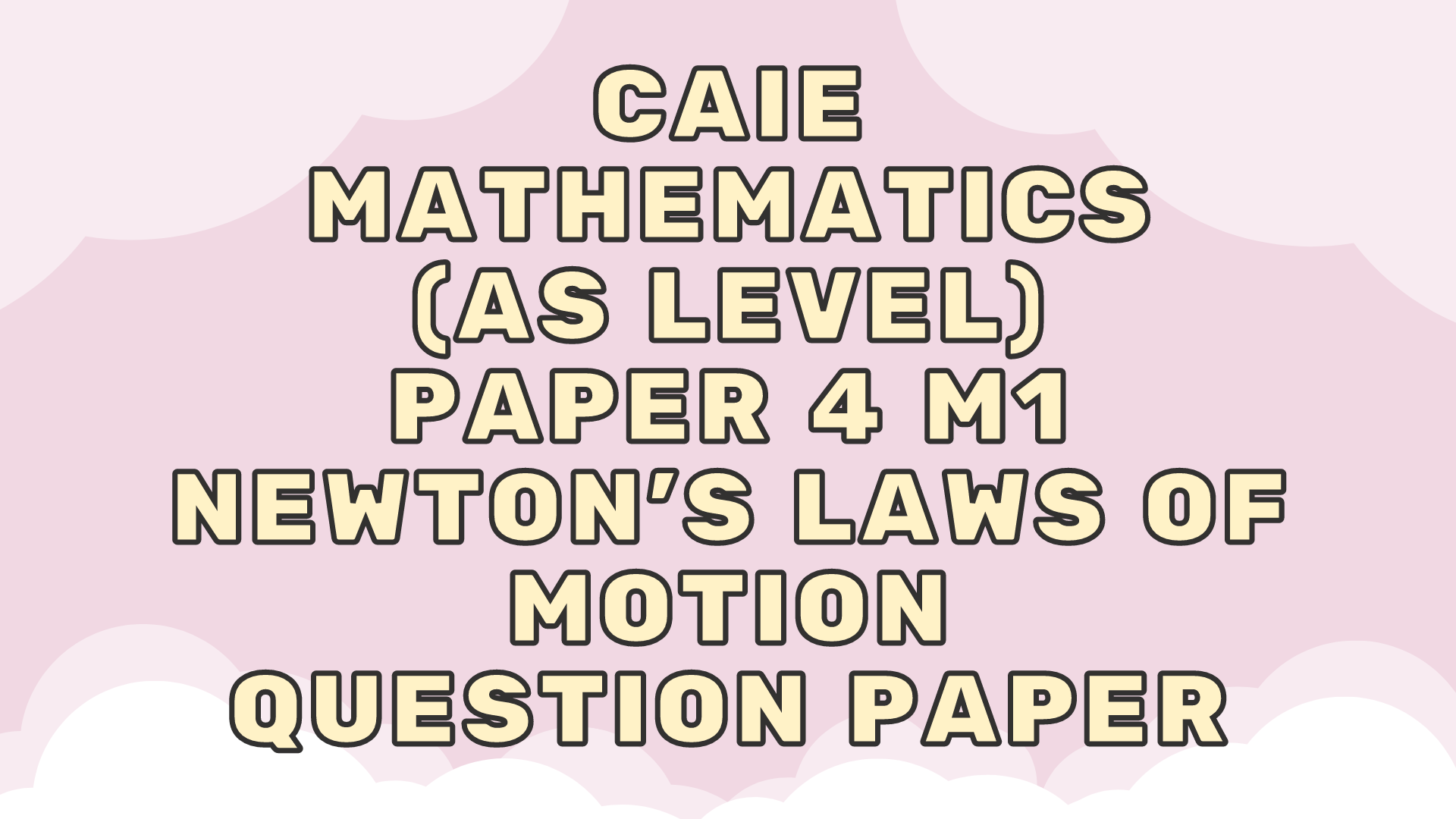 CAIE Mathematics (AS) S1 - May/June 2020 - MS - KK LEE MATHEMATICS
