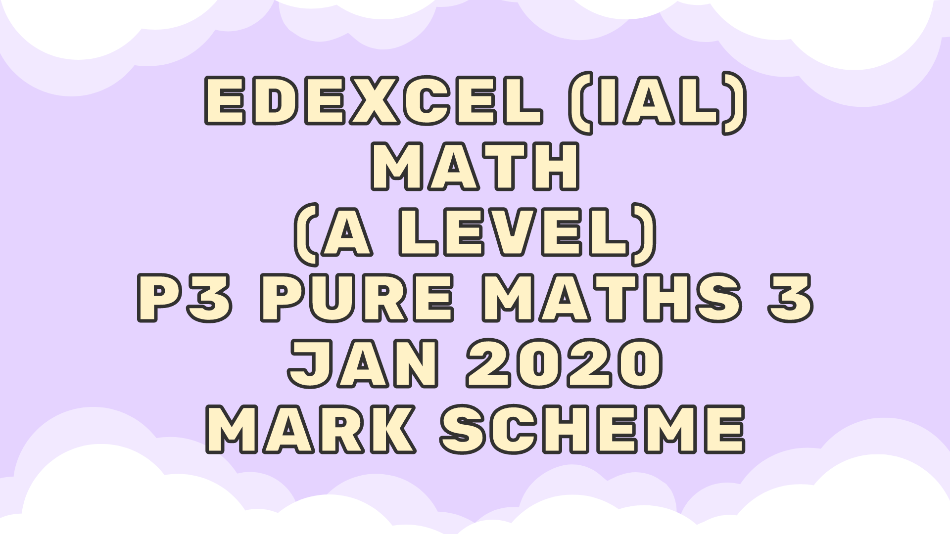 Edexcel (IAL) Mathematics (A LEVEL) P3 Archives - KK LEE MATHEMATICS