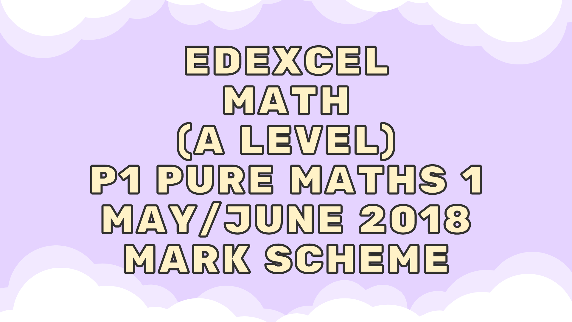 Edexcel Mathematics (A LEVEL) Paper 1 Archives - KK LEE MATHEMATICS